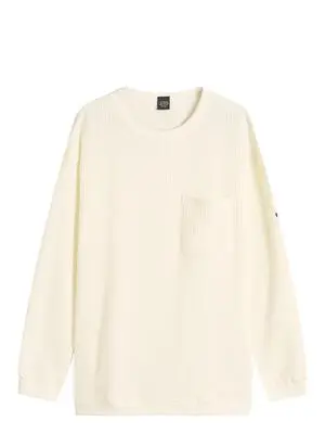 MANASTASH Heavy Snug Thermal Long Sleeve T-shirt - White