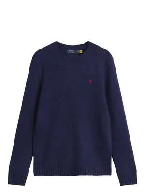 Polo Ralph Lauren Brushed Shetland Knit Jumper - Bright Navy