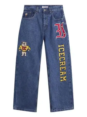 ICECREAM ICECREAM Mascot Denim Pants