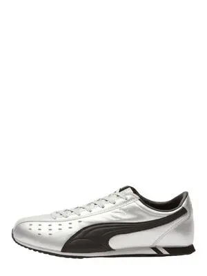 PUMA Sprint Metallic Sneakers - Silver/black