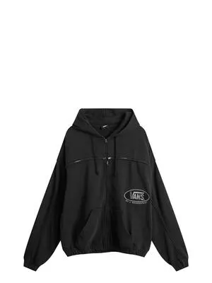 VANS X A.o.d. T Zipped Hoodie - Washed Black