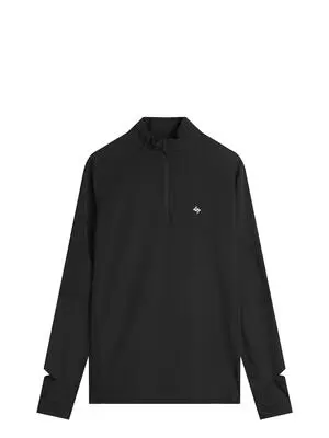 REPRESENT 247 Run Quarter Zip - Jet Black