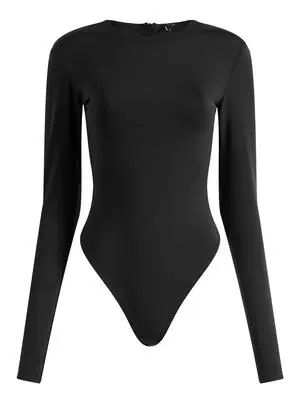 ENTIRE STUDIOS Long Sleeve Bodysuit - Soot