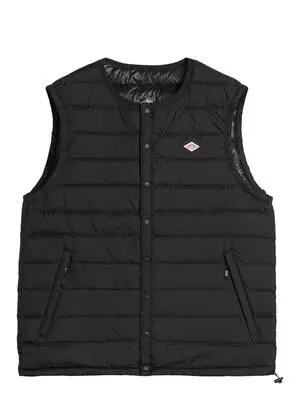 DANTON Inner Down Crewneck Vest Black