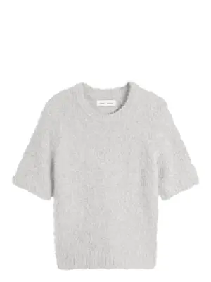 SAMSØE SAMSØE Sajeanne Knit Top - Light Grey Melange