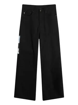 PLEASURES Ram Baggy Jeans - Black