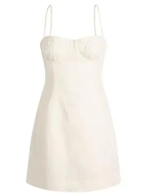 Sir The Label Alessandra Mini Dress - Ivory