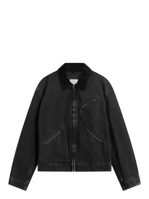 MAISON MARGIELA Washed Denim Jacket - Washed Black