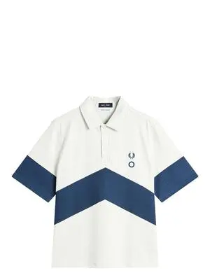 Fred Perry X Craig Green Heavy Short Sleeve Polo Shirt - Uniform Offwhite