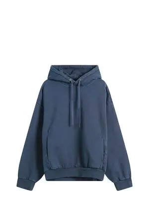 SKIMS Relaxed Garment Dyed Hoodie - Navy