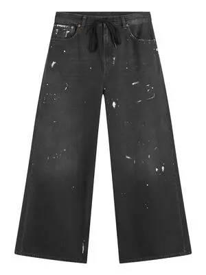 MAISON MARGIELA Wide Leg Jeans - Black