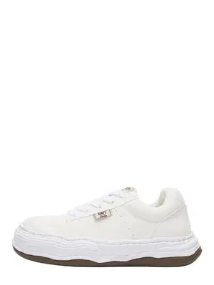 Mihara Yasuhiro Oliver Original Sole Canvas Low-top Sneaker - White