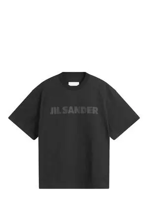 JIL SANDER Logo T-shirt - Black