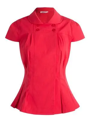 PEACHY DEN Missy Blouse - Tomato