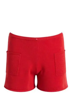 PEACHY DEN Marie Knit Shorts - Jam