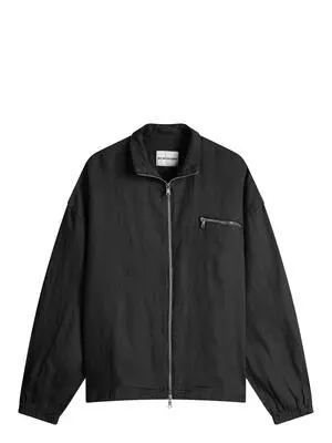 MKI MIYUKI ZOKU Linen Track Jacket Black