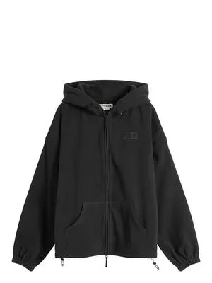 TTT MSW Polartec Logo Fleece Hooded Jacket - Black