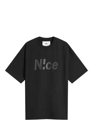 N!CE Logo T-shirt - Black
