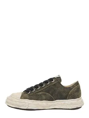 Mihara Yasuhiro Peterson 23 Vintage Suede Low-top Sneakers - Black