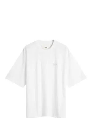 N!CE Embroidered Logo T-shirt - White