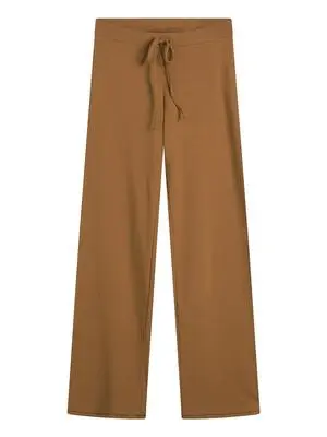 SKIMS Cotton Jersey Straight Leg Pant - Chai