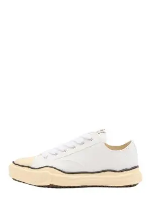 Mihara Yasuhiro Peterson Vintage Sole Canvas Low-top Sneakers - White