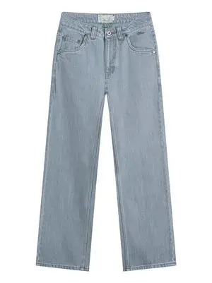 DIME Relaxed Denim Pants - Steel Blue