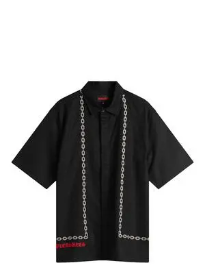 PLEASURES Chain Shirt - Black