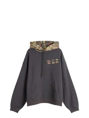 TTT MSW Camo Logo Hoodie - Charcoal Gray
