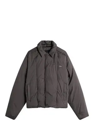 DIME Pleated Puffer Jacket - Charcoal