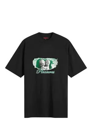 PLEASURES Cutie Heavyweight T-shirt - Black