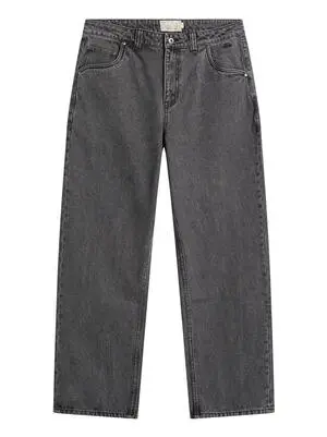 DIME Baggy Denim Pants - Knowtomatic Black