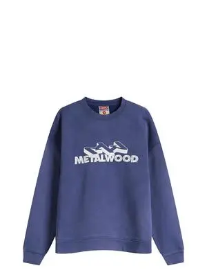 METALWOOD STUDIO Mountaineer Crew Sweatshirt - Navy