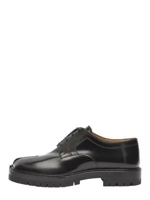 MAISON MARGIELA Tabi Lace-up Loafers - Black