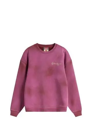 METALWOOD STUDIO Metalcorp Crew Sweatshirt - Vino