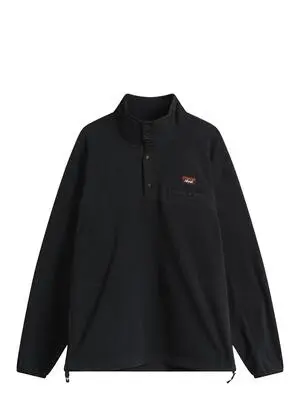 NANGA Air Warm Fleece Pullover - Black