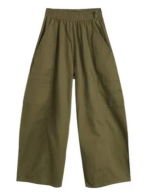 BENE CULTURE Big Ol' Rounders Trousers - Forest Green