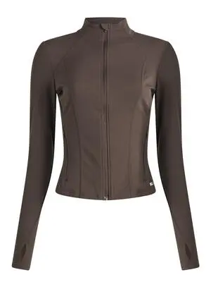 TALA DayFlex Zip Through Running Jacket Deep Taupe