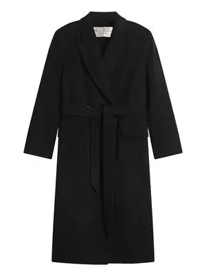Acne Studios Double-breasted Wool-cashmere Coat - Black