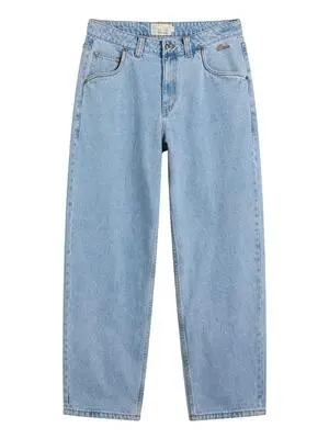 DIME Classic Baggy Denim Pants - Blue Washed