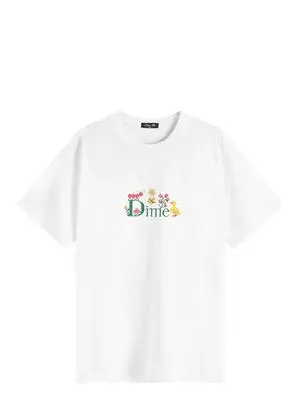 DIME Classic Cross Stitch T-shirt - White
