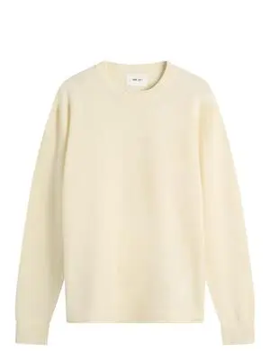 Nn07 Sammy Crew Neck Jumper - Ivory