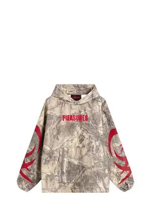 PLEASURES Hunt Canvas Hoodie - Camo