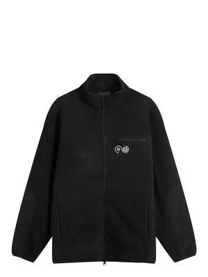 PURPLE MOUNTAIN OBSERVATORY Borg Sherpa Fleece Jacket - Black