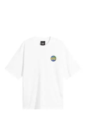 BOILER ROOM Globe Logo T-shirt - White