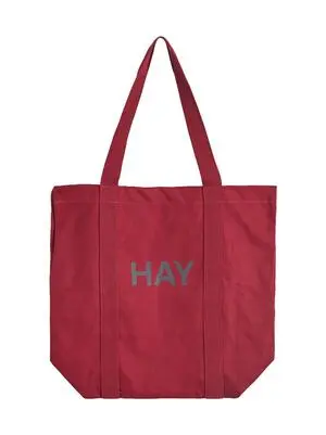 HAY Shopper Tote Bag - Burgundy