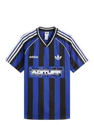 Adidas Striped Jersey - Semi Lucid Blue/black