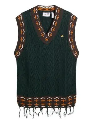 Adidas X Clot Knitted Vest - Green Night