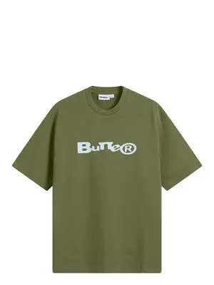 BUTTER GOODS Registered T-shirt - Washed Army