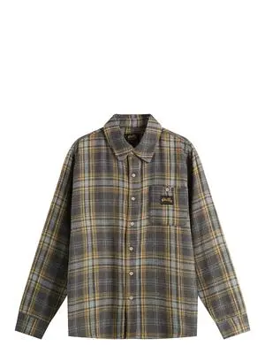 STAN RAY Flannel Shirt - Charcoal Plaid